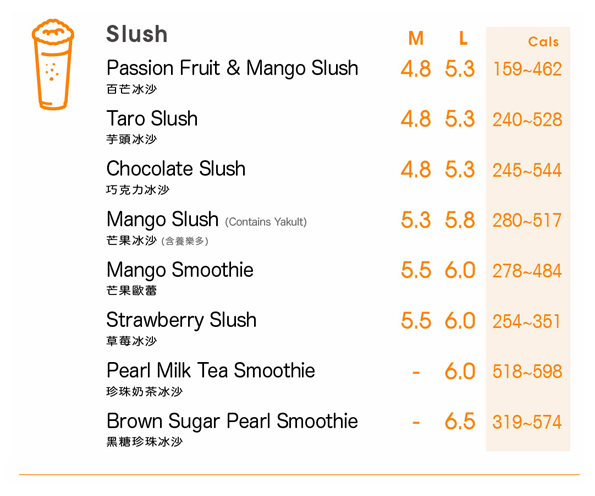 Menu | CoCo Fresh Tea & Juice Canada